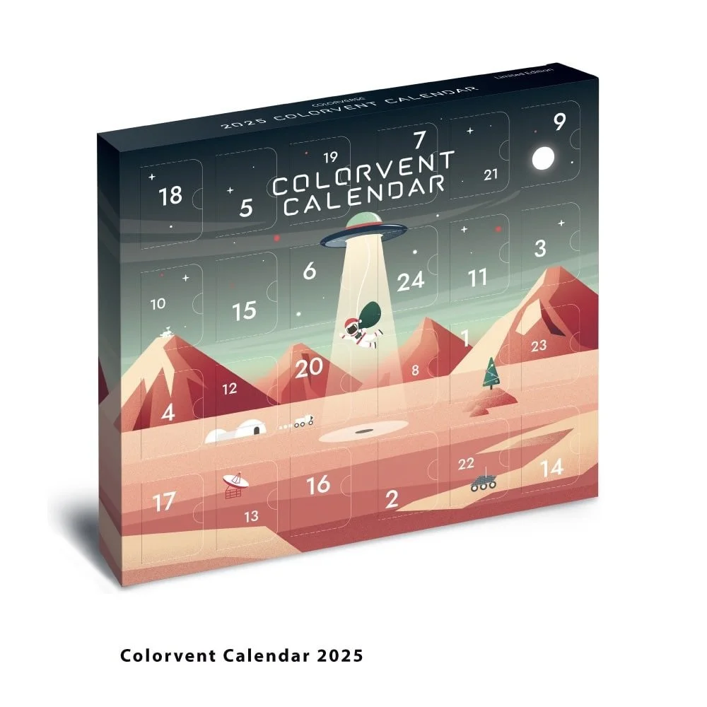 2025 Colorverse Colorvent Calendars are here! — The Gentleman Stationer