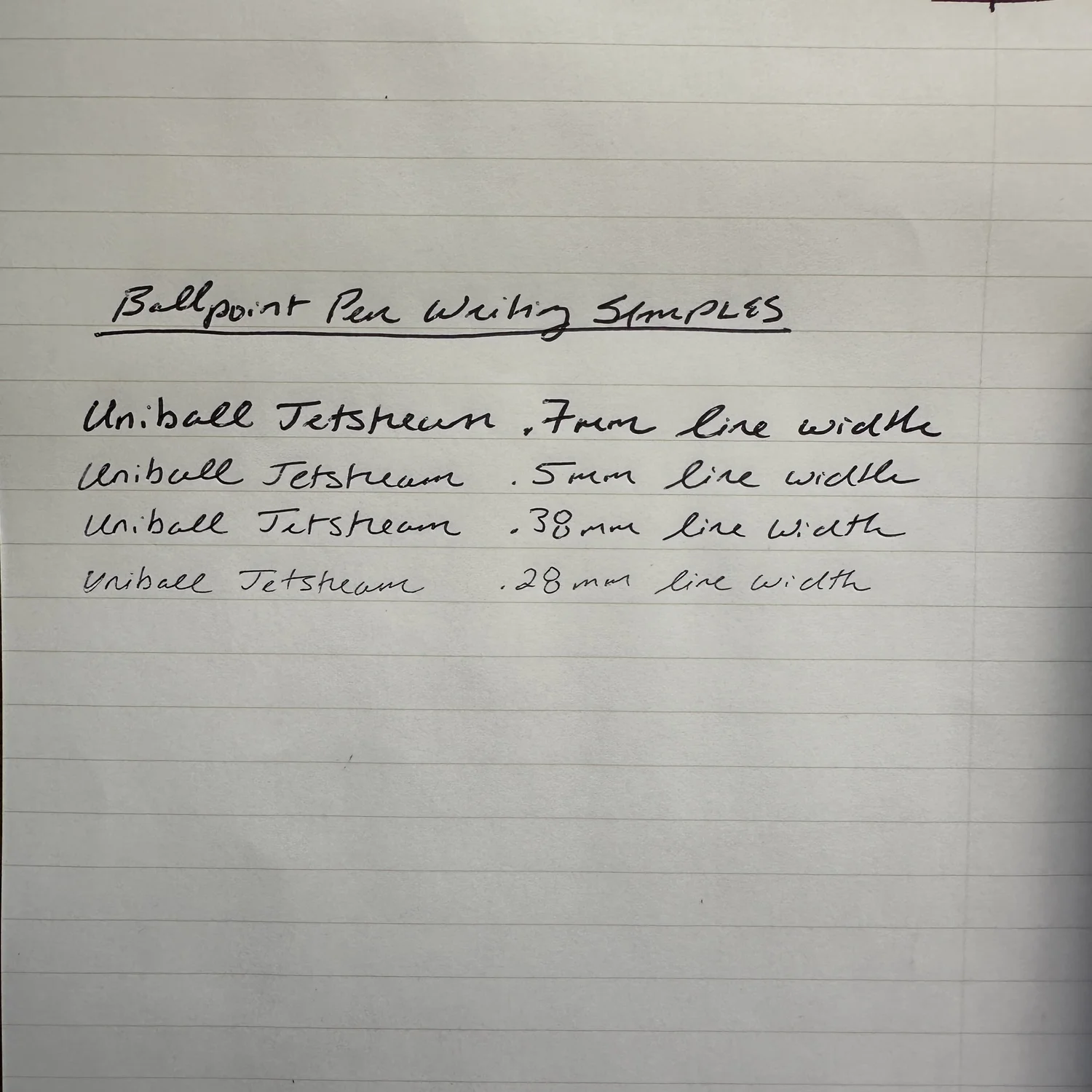 How Fine is "Too Fine"? Comparing Tip Sizes Across Different Pen and ...