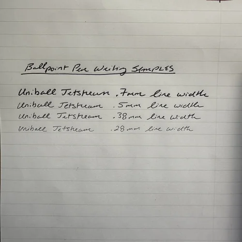 How Fine is "Too Fine"? Comparing Tip Sizes Across Different Pen and ...