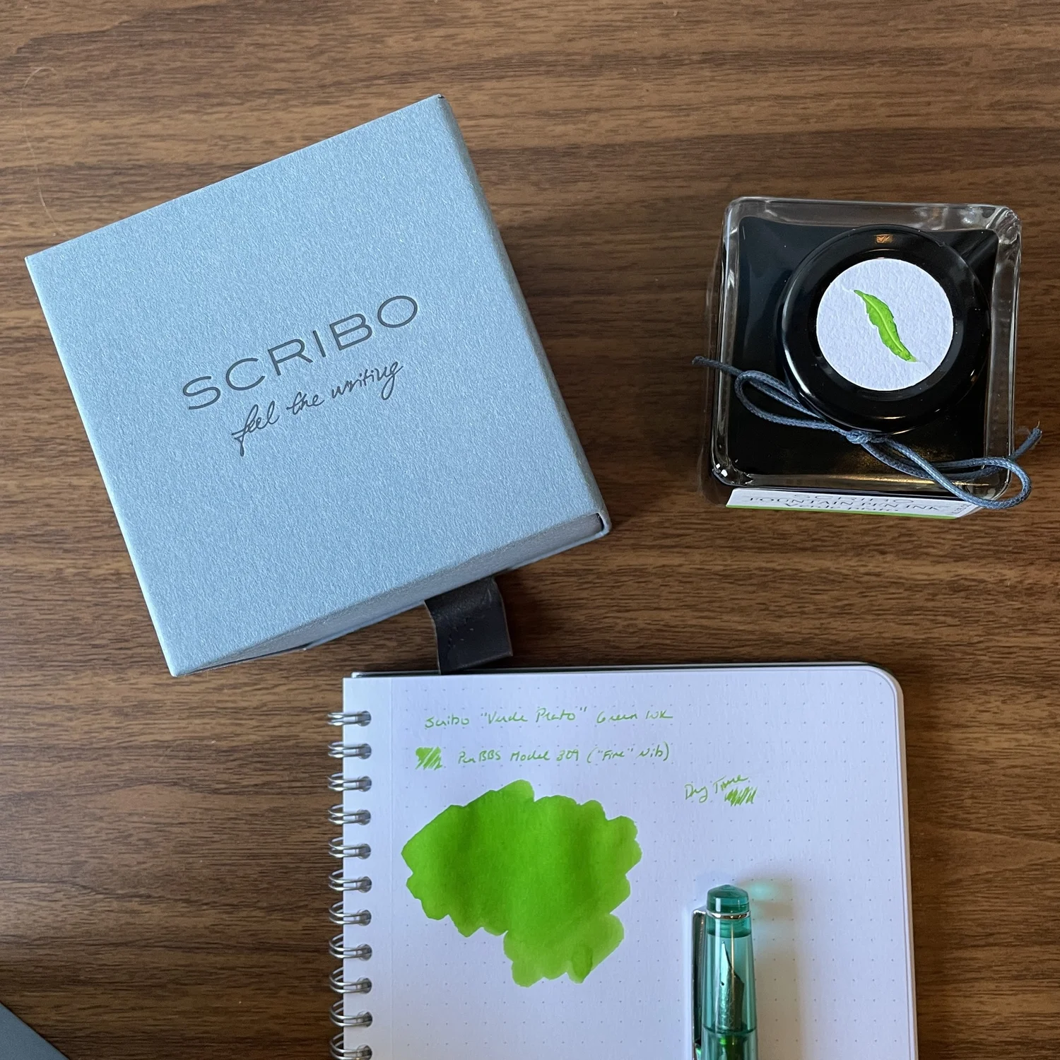 Ink Review: Scribo Verde Prato — The Gentleman Stationer