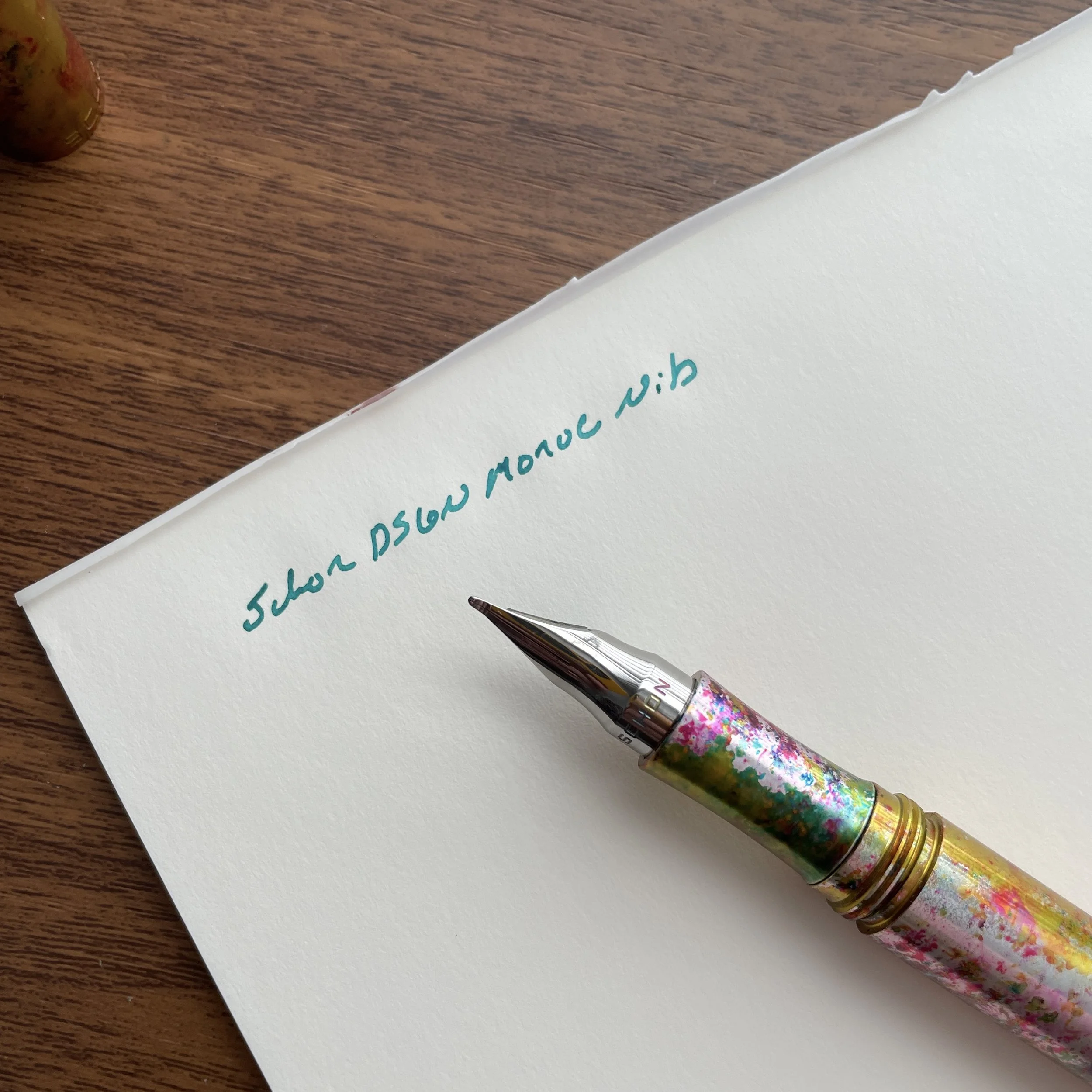 Pen Review: Schon DSGN Full-Sized Fountain Pen and Monoc Nib First ...