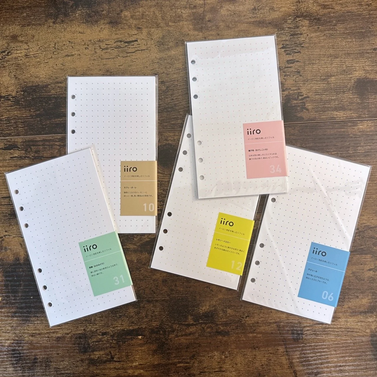 iiro Six-Ring Bible Size Refills — The Gentleman Stationer