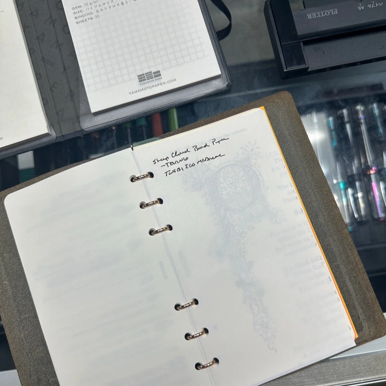 Complementary Notebook Systems and Stationery: Yamamoto Bullet Jotters ...