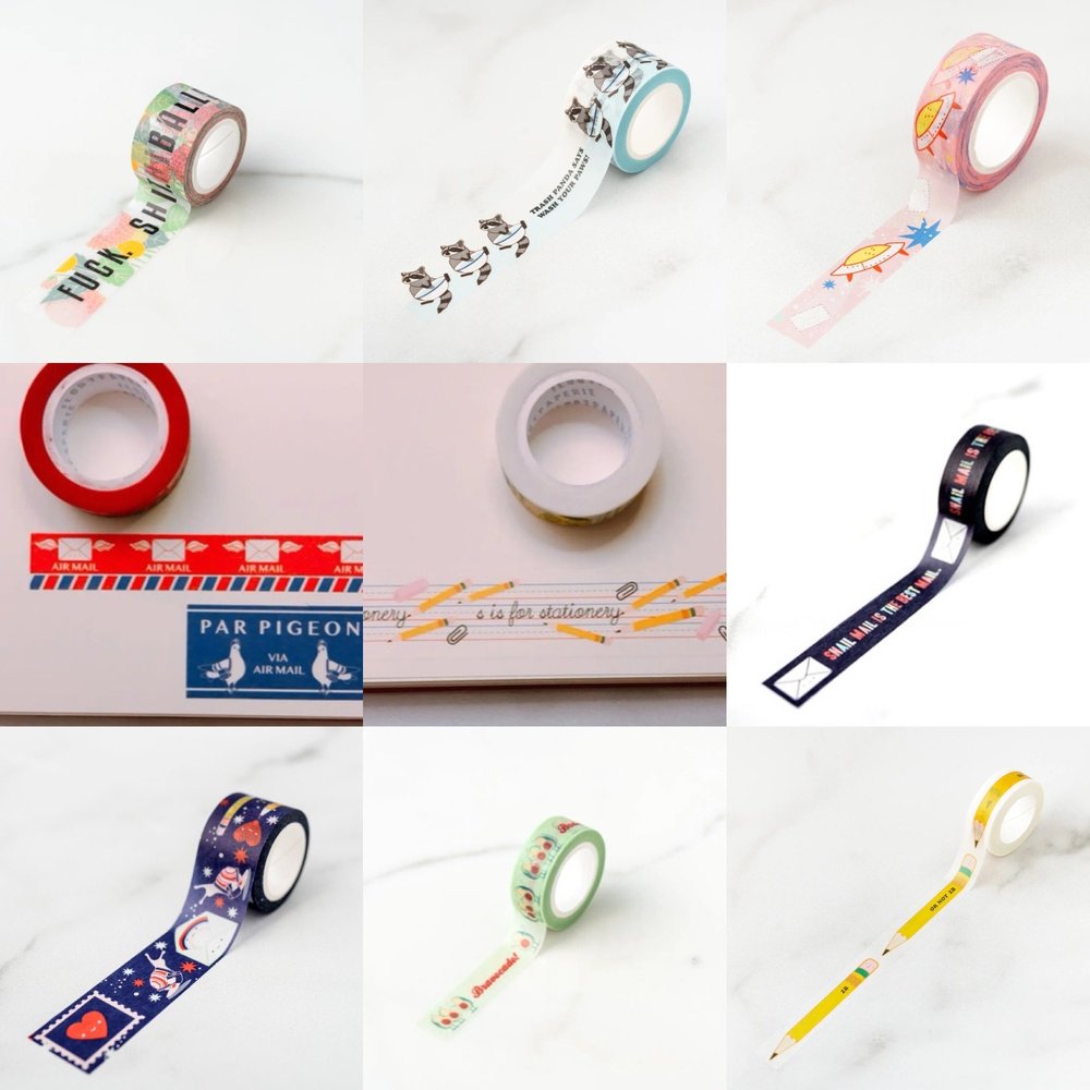 Curated Shop Update: Massive New Drop of Washi Tape! — The Gentleman ...