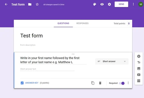 How to Use Google Forms to Automate Your Marking — Griffin Education ...