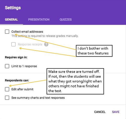 How to Use Google Forms to Automate Your Marking — Griffin Education ...