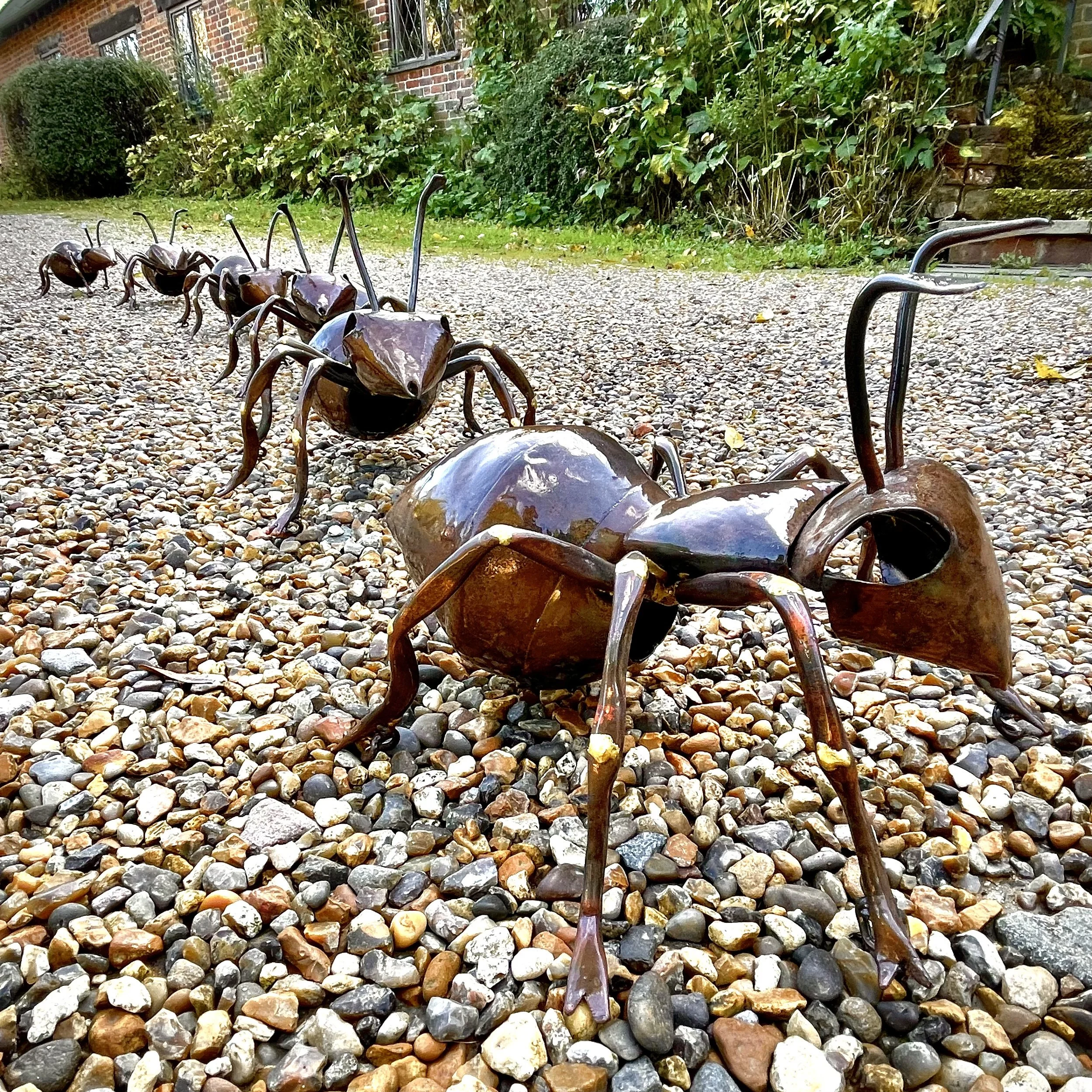 Unusual gifts, sculptures & artwork made from iron, steel, copper ...