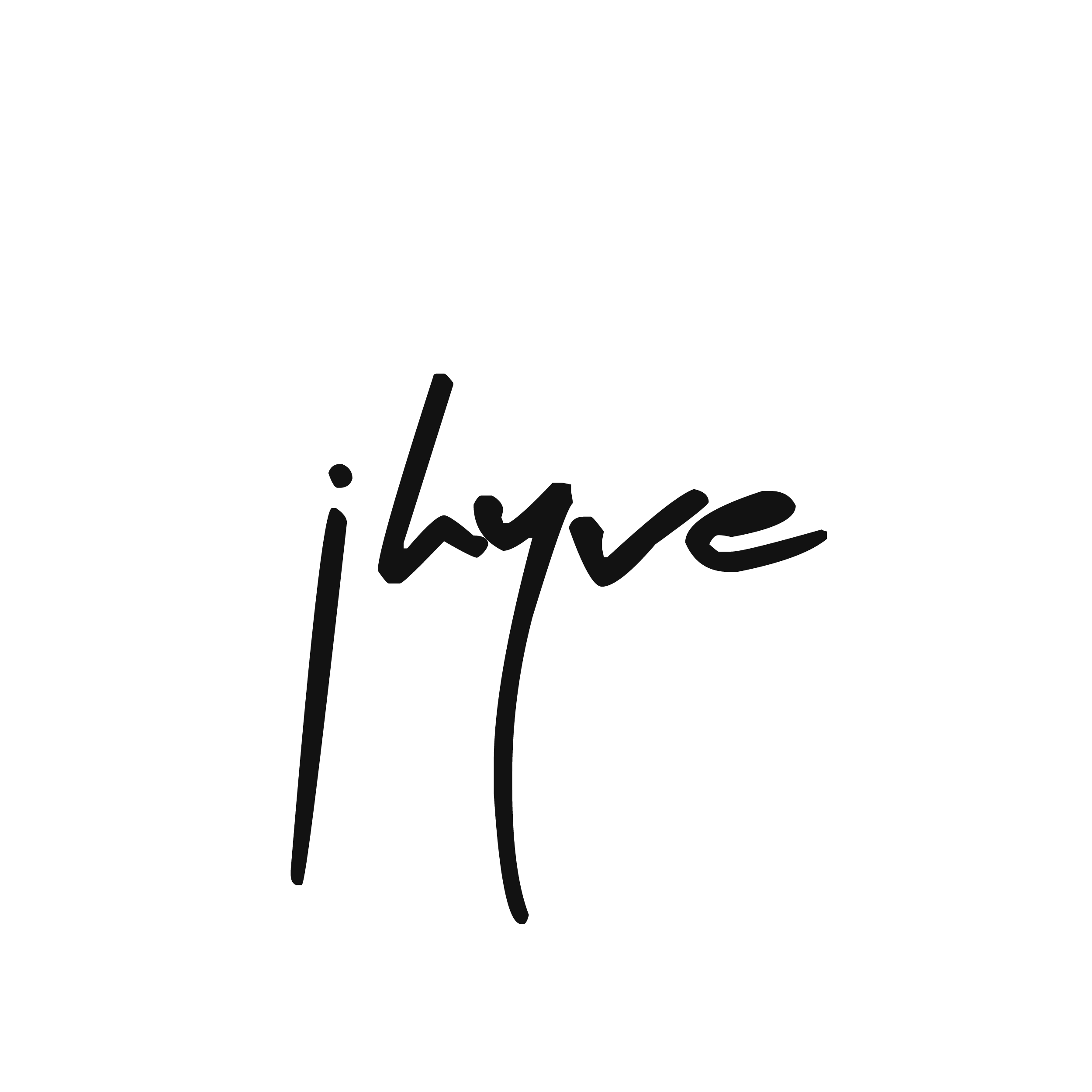 The Word Live In Cursive