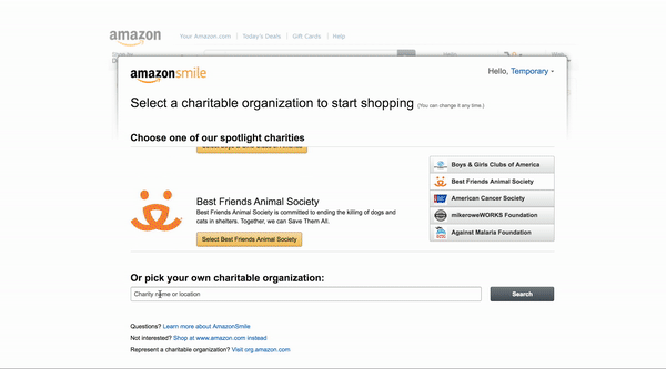 How to Donate with Amazon Smile — Few for Change