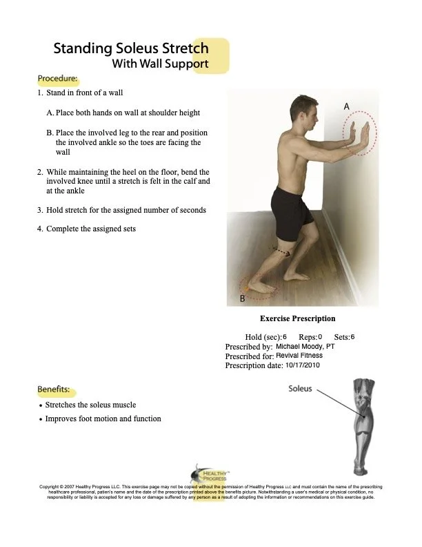 Injury Prevention: Lower Limb Program (for Shin Splints, Tight Calves ...