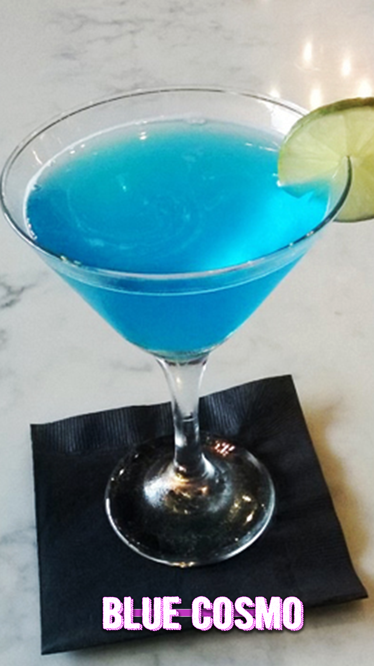 Blue Cosmo Drink