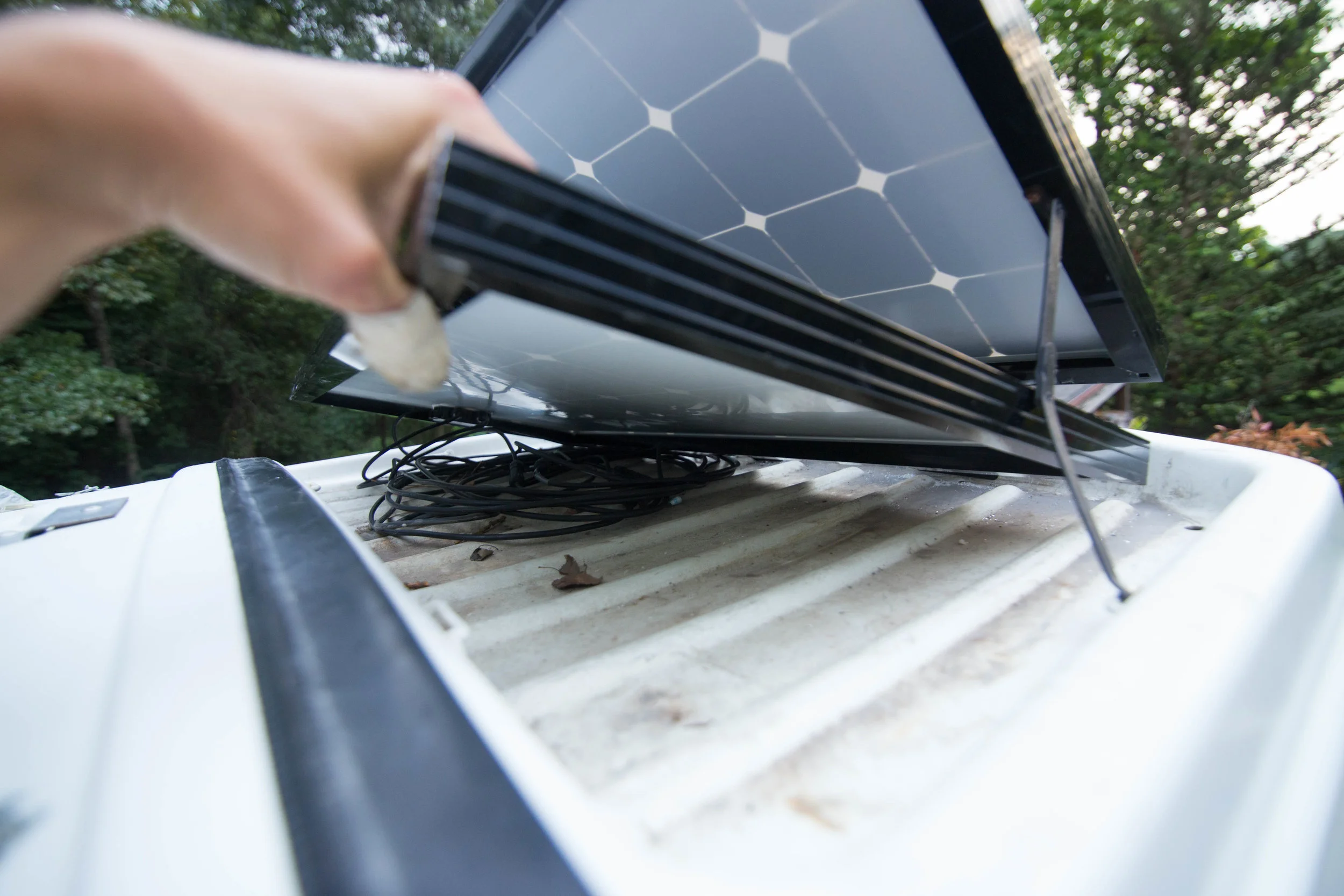 Solar Install — The Bus and Us