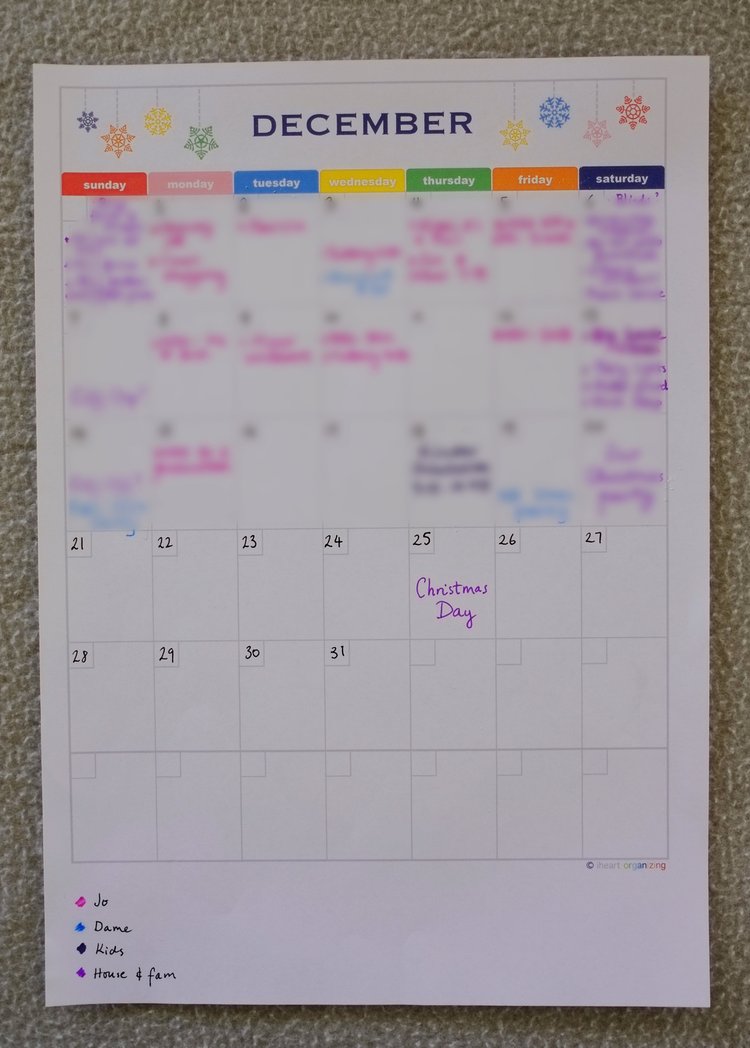 Getting ready for Christmas - part 2-Blog | Home Organisation-The ...