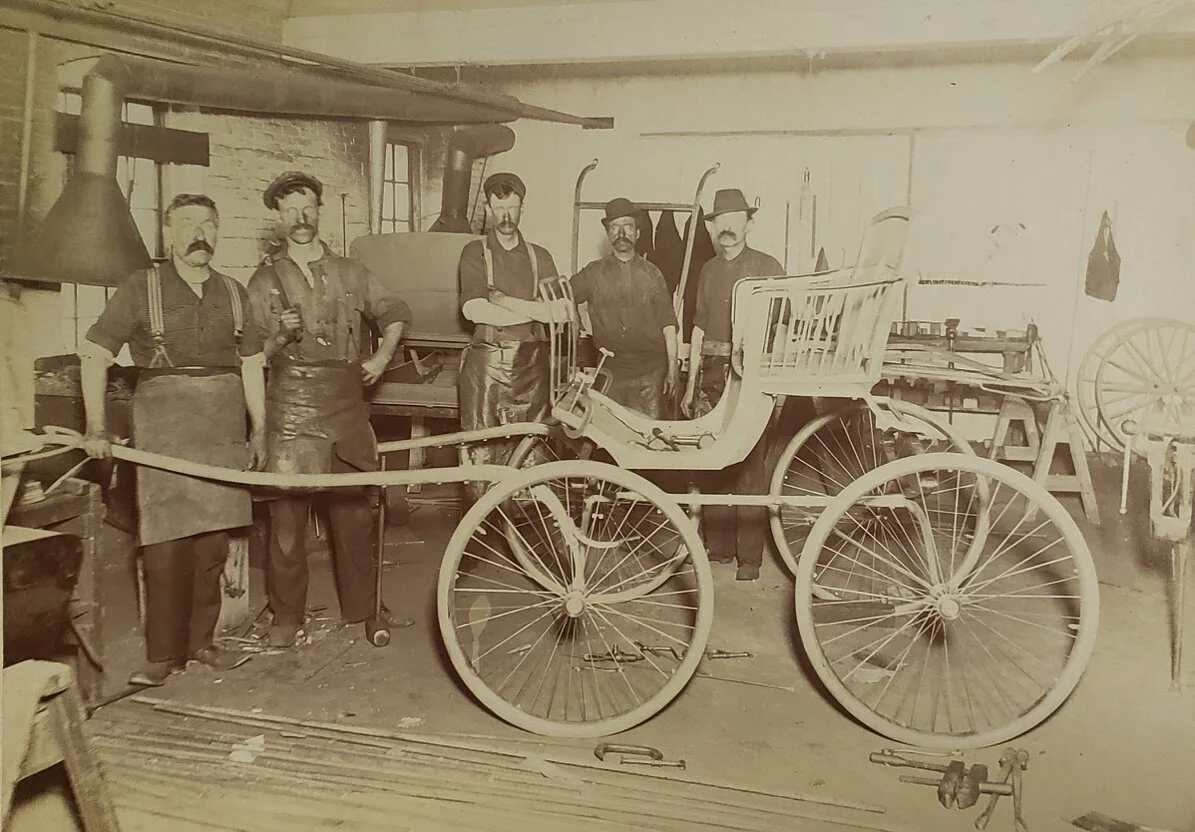 Building Carriages in 1900: Views of the Connor Carriage Company ...