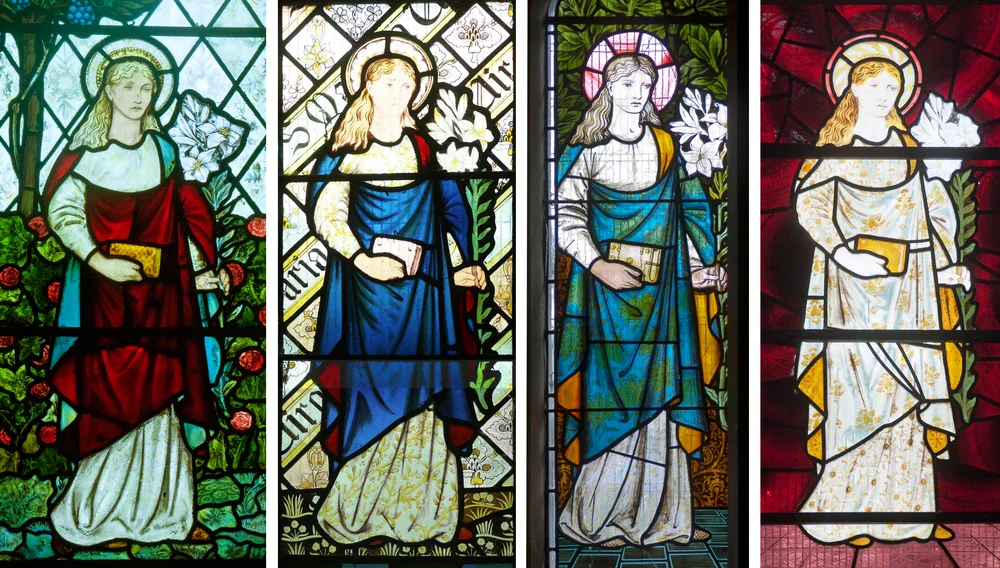 Stained Glass Figures — Sasha Ward