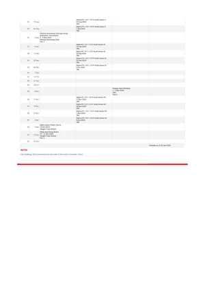 Weekly Calendar 2024 — ALPHA ACADEMY