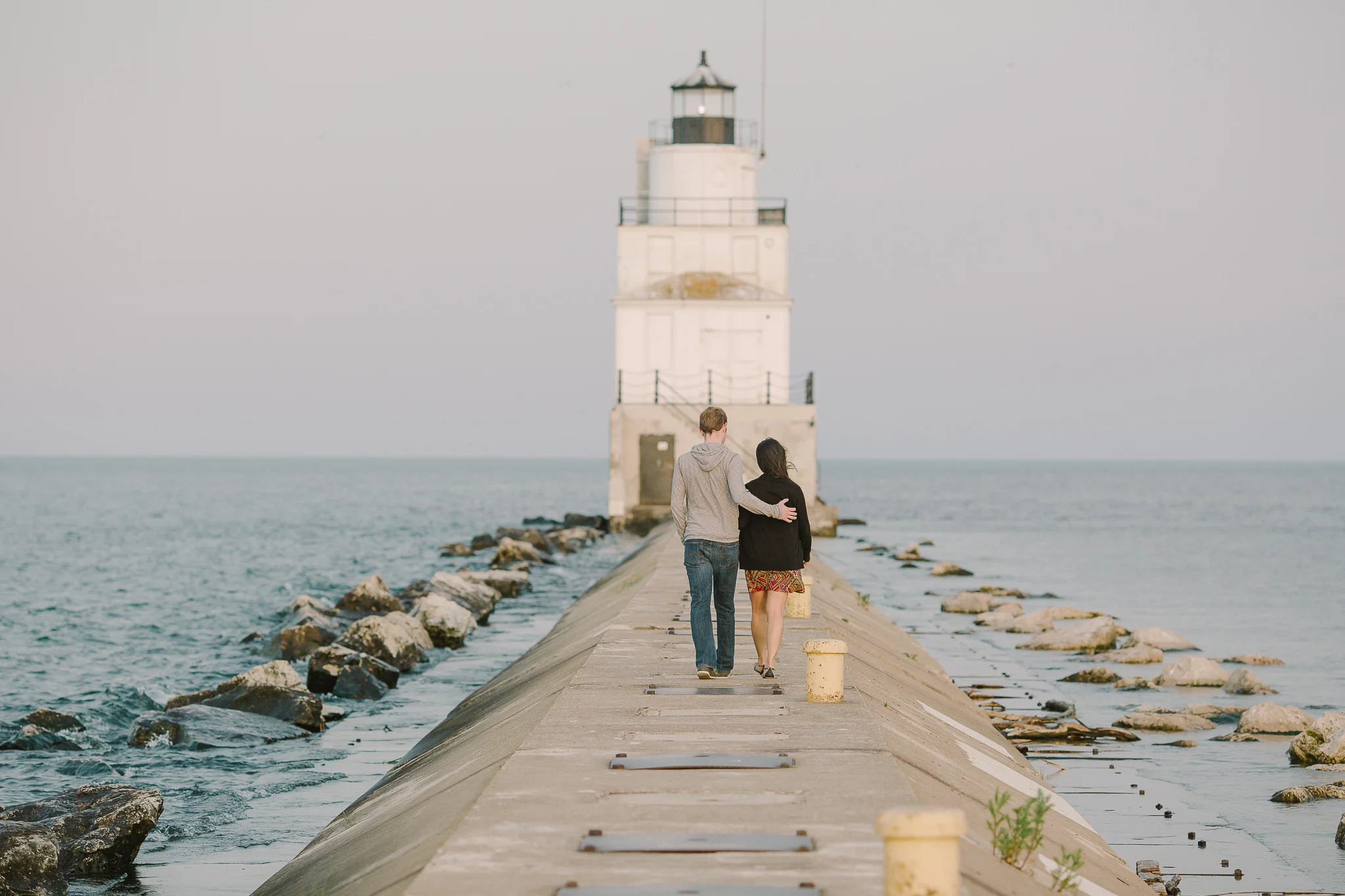 Manitowoc WI Lighthouse Proposal | Kyle and Syna | Milwaukee, Door ...