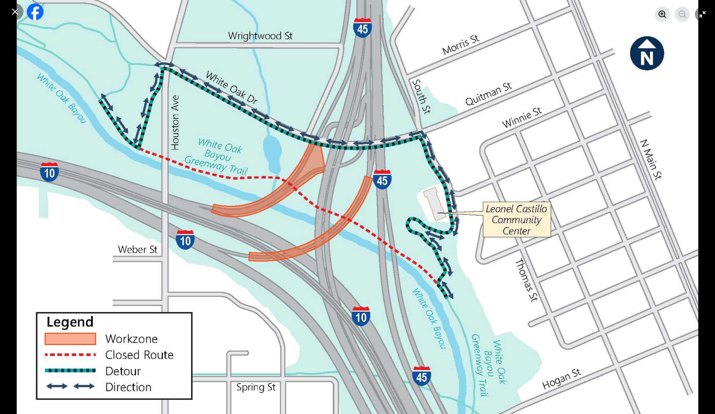 TXDOT Detours White Oak Greenway Trail Along Quitman St — Friends of ...