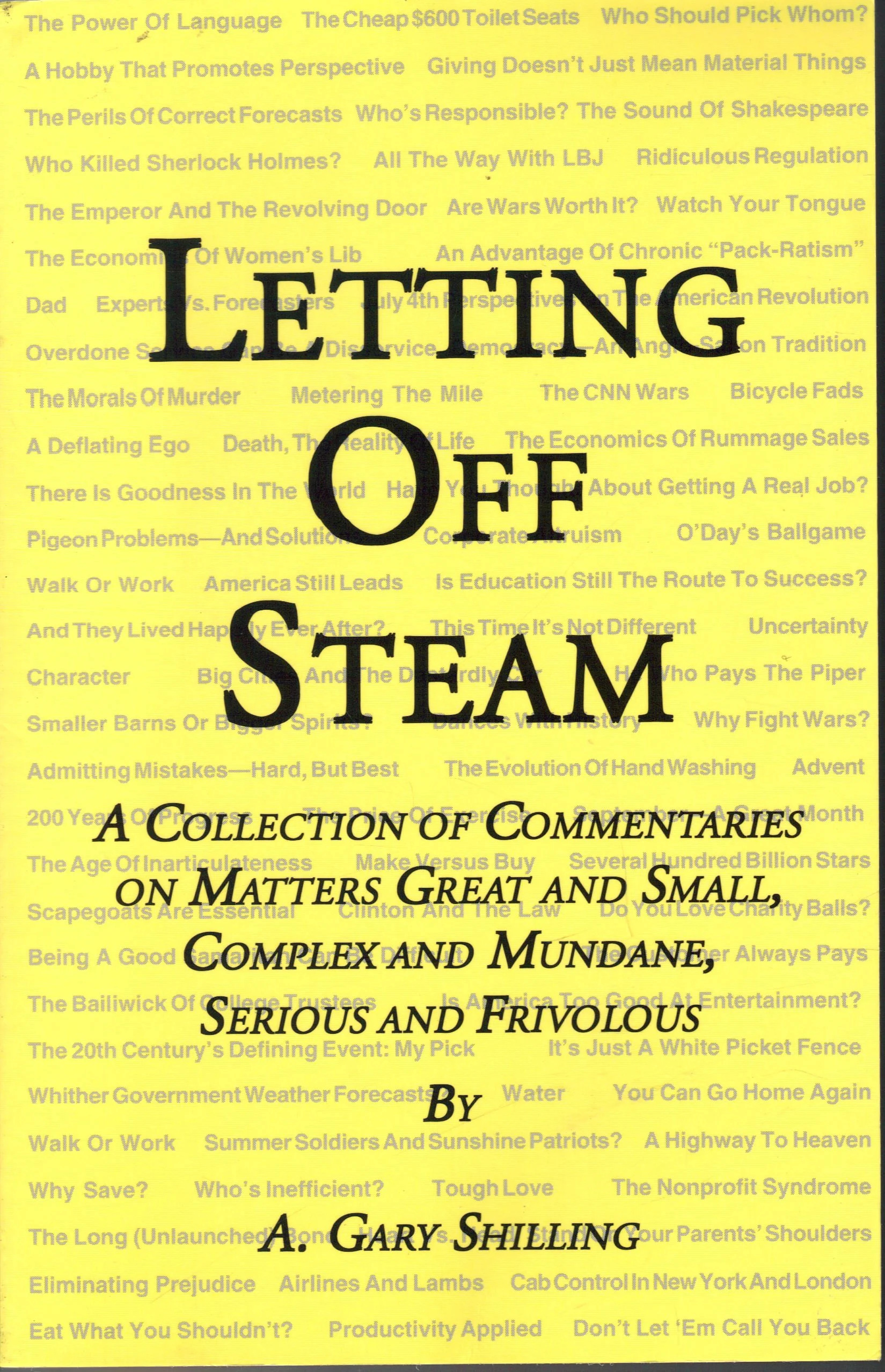 Books — A. Gary Shilling & Co., Inc.