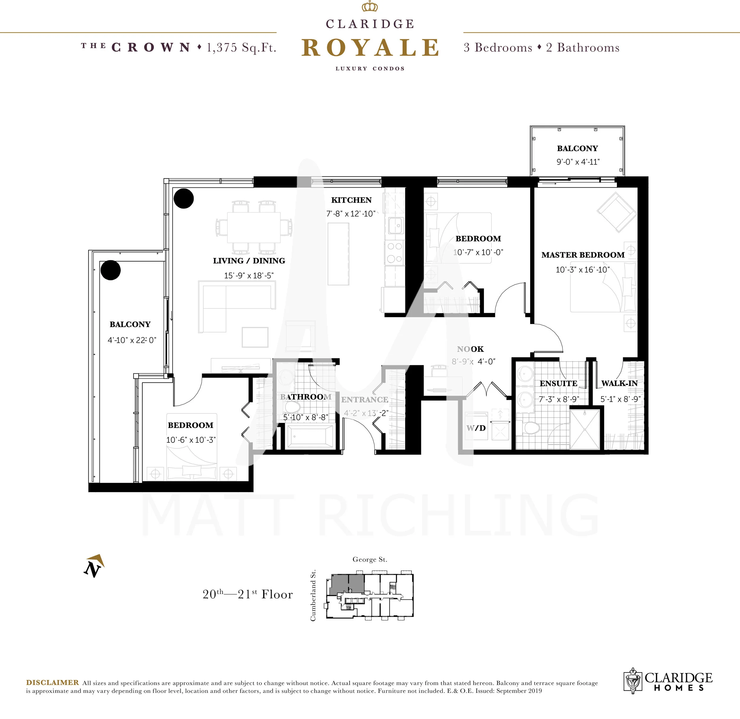 Claridge Royale - Floor Plans and Pricing Released — Matt Richling ...