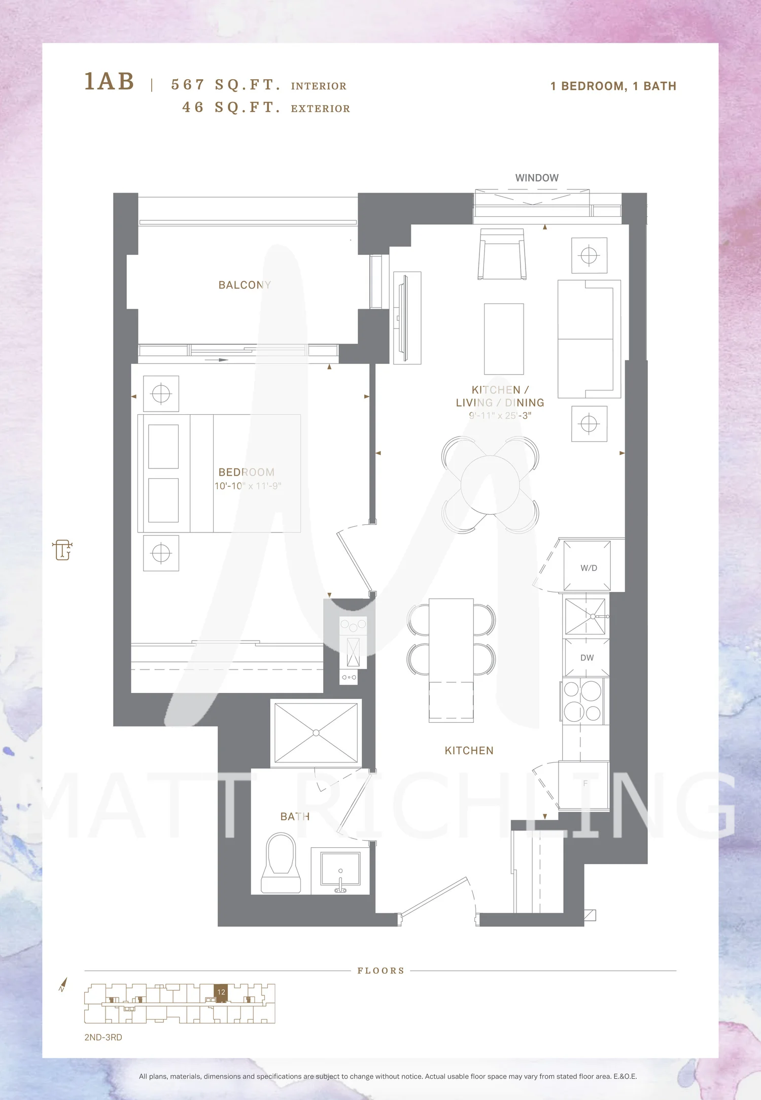 The Charlotte - Floor Plans and Pricing — Matt Richling - Ottawa Condos ...