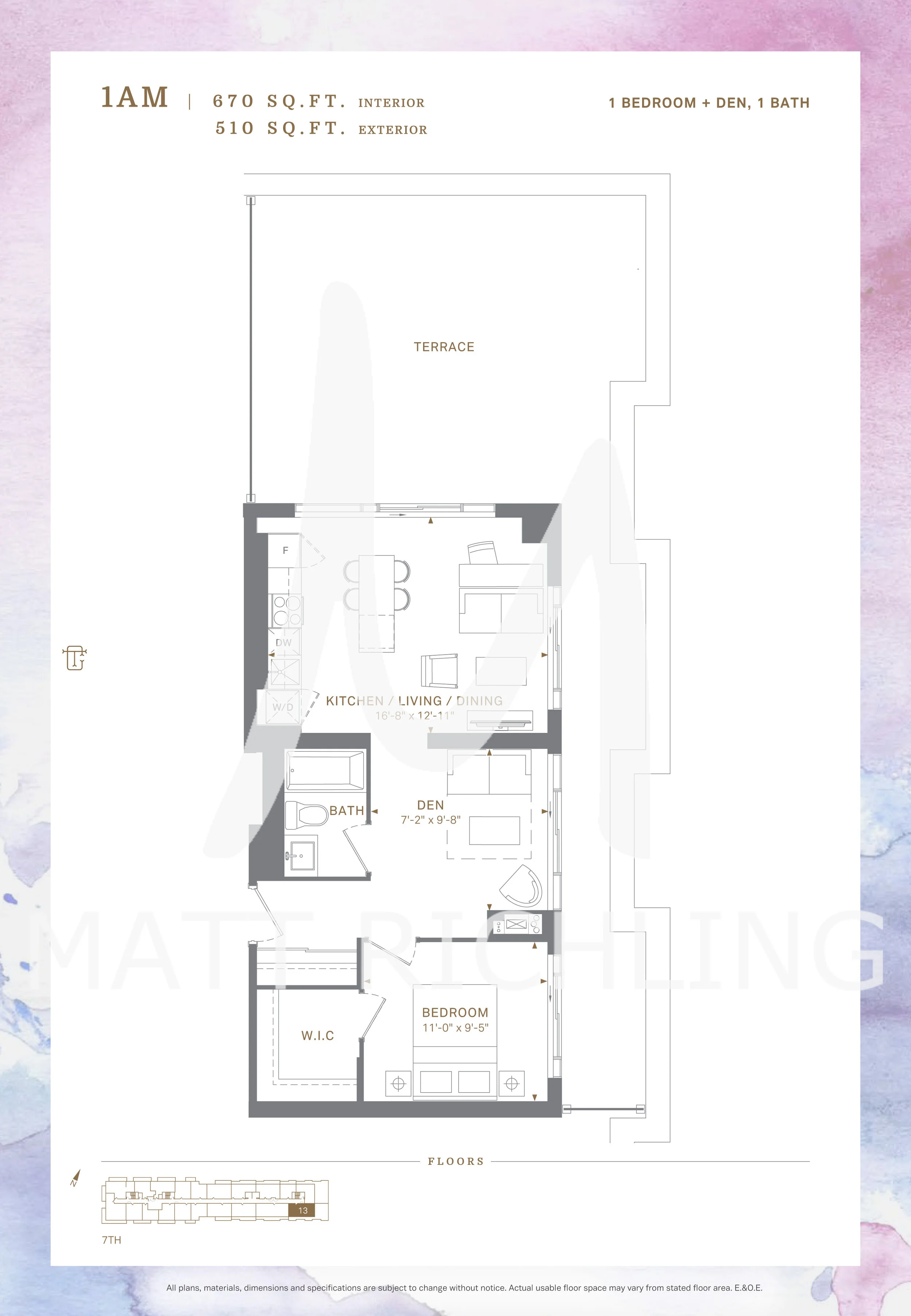 The Charlotte - Floor Plans and Pricing — Matt Richling - Ottawa Condos ...