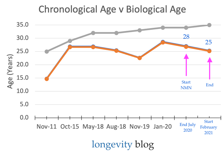 NMN Nicotinamide Mononucleotide before and after — nickengerer.org