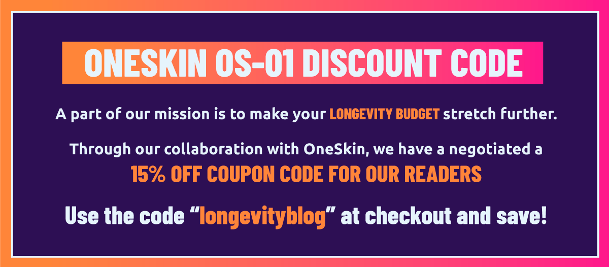 OneSkin OS-1 Does it Work? The Science Says Yes — A Longer Life
