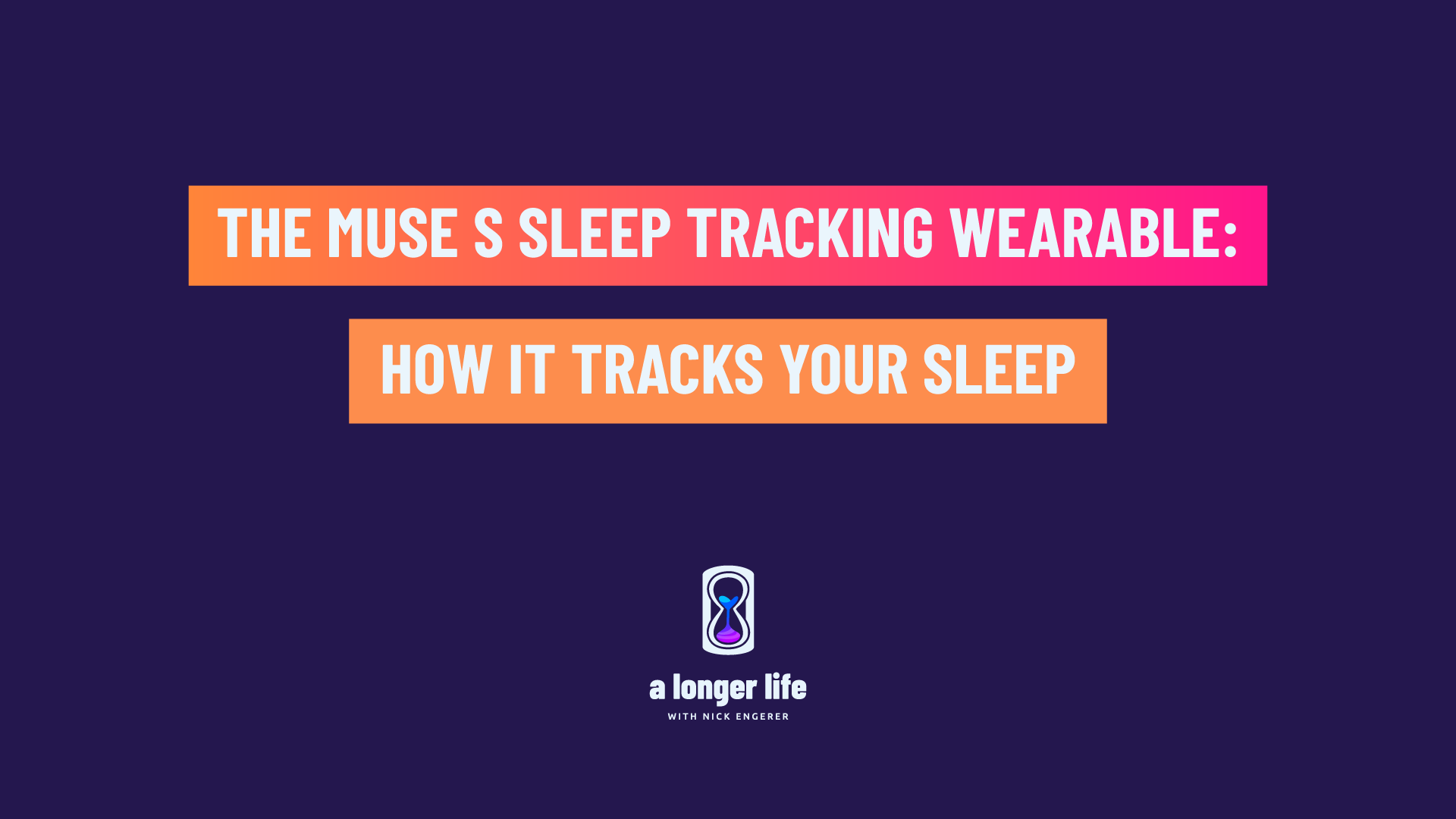 The Muse S: A headband that watches your brain sleep — A Longer Life