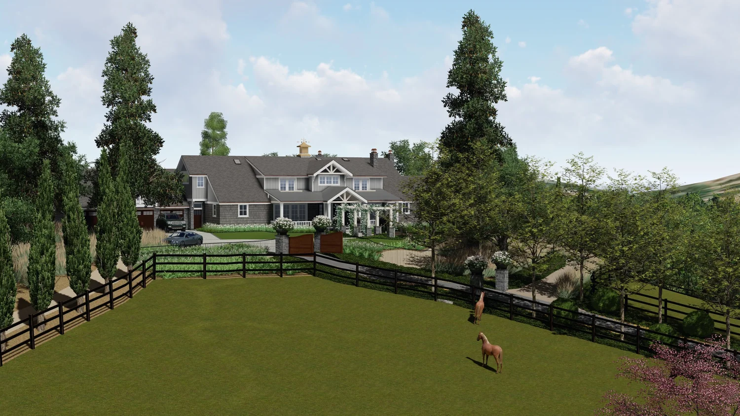 Saratoga Farms — Zeterre Landscape Architecture