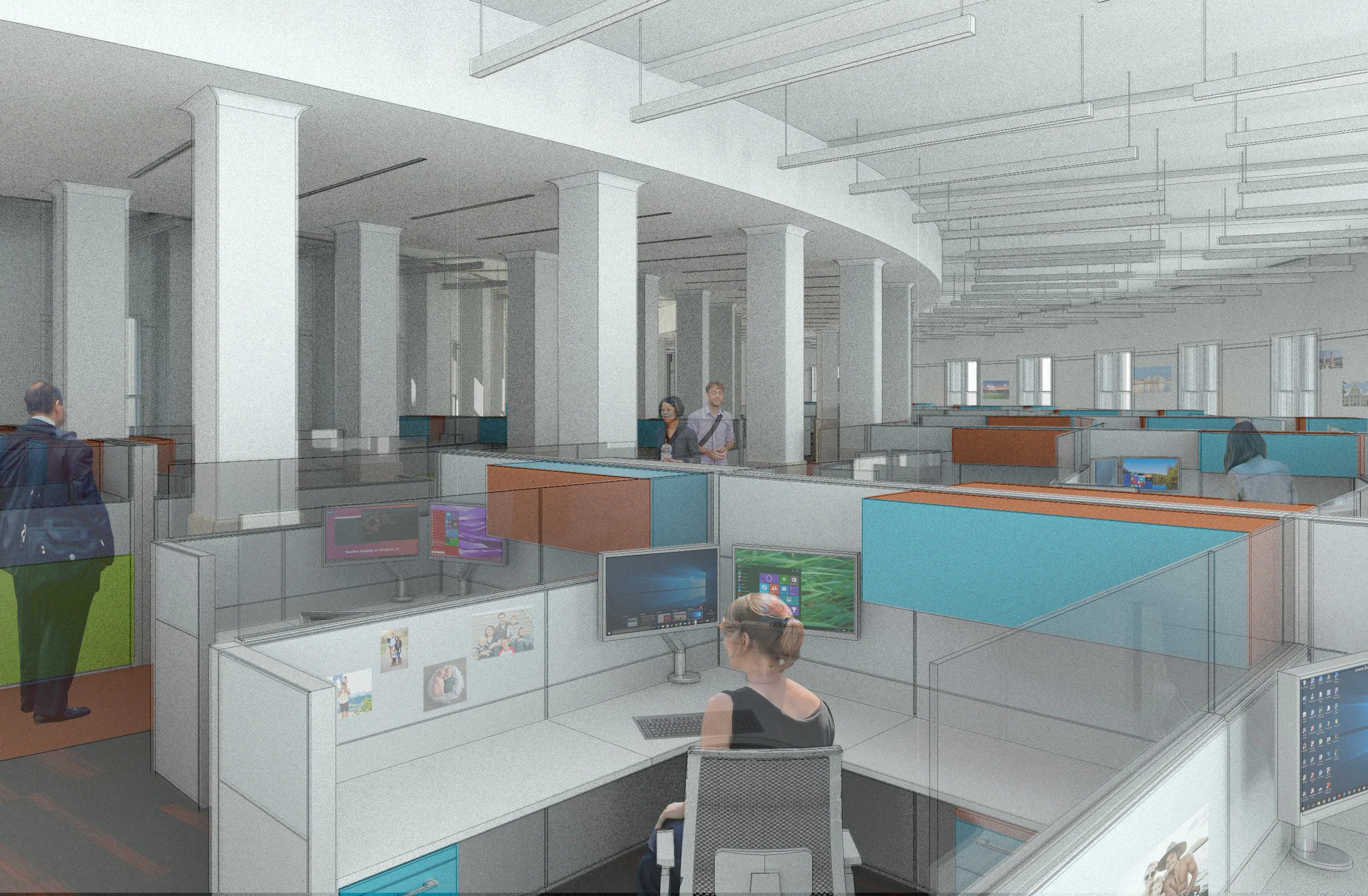 Open, collaborative and bright: Designing the 21st century workplace