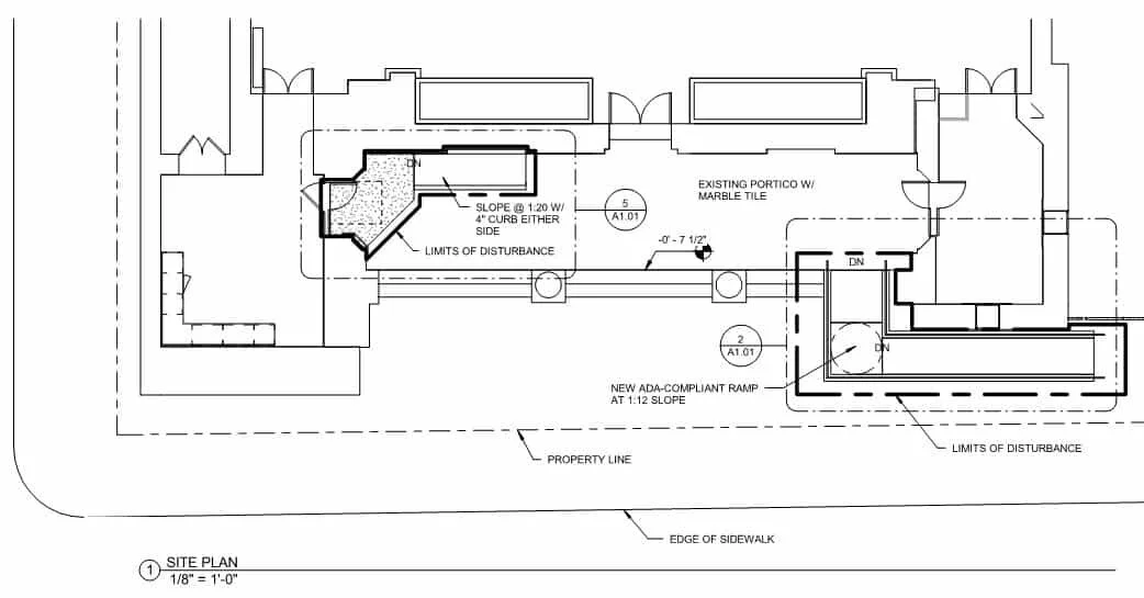 Adding accessibility ramps at Old St. Paul’s Church comes with ...