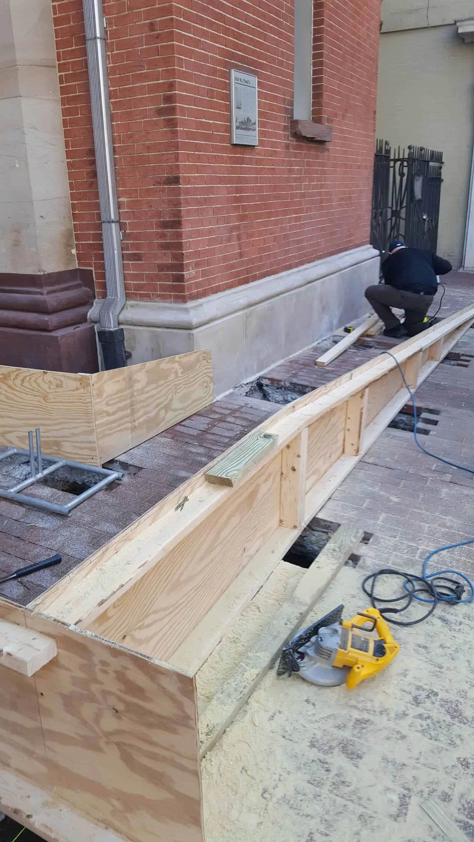 Adding accessibility ramps at Old St. Paul’s Church comes with ...