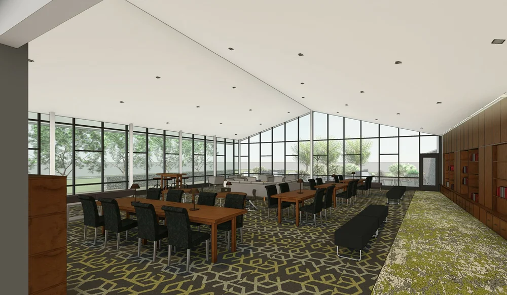 Vision for LaVale Library in Allegany County is a modern, welcoming change