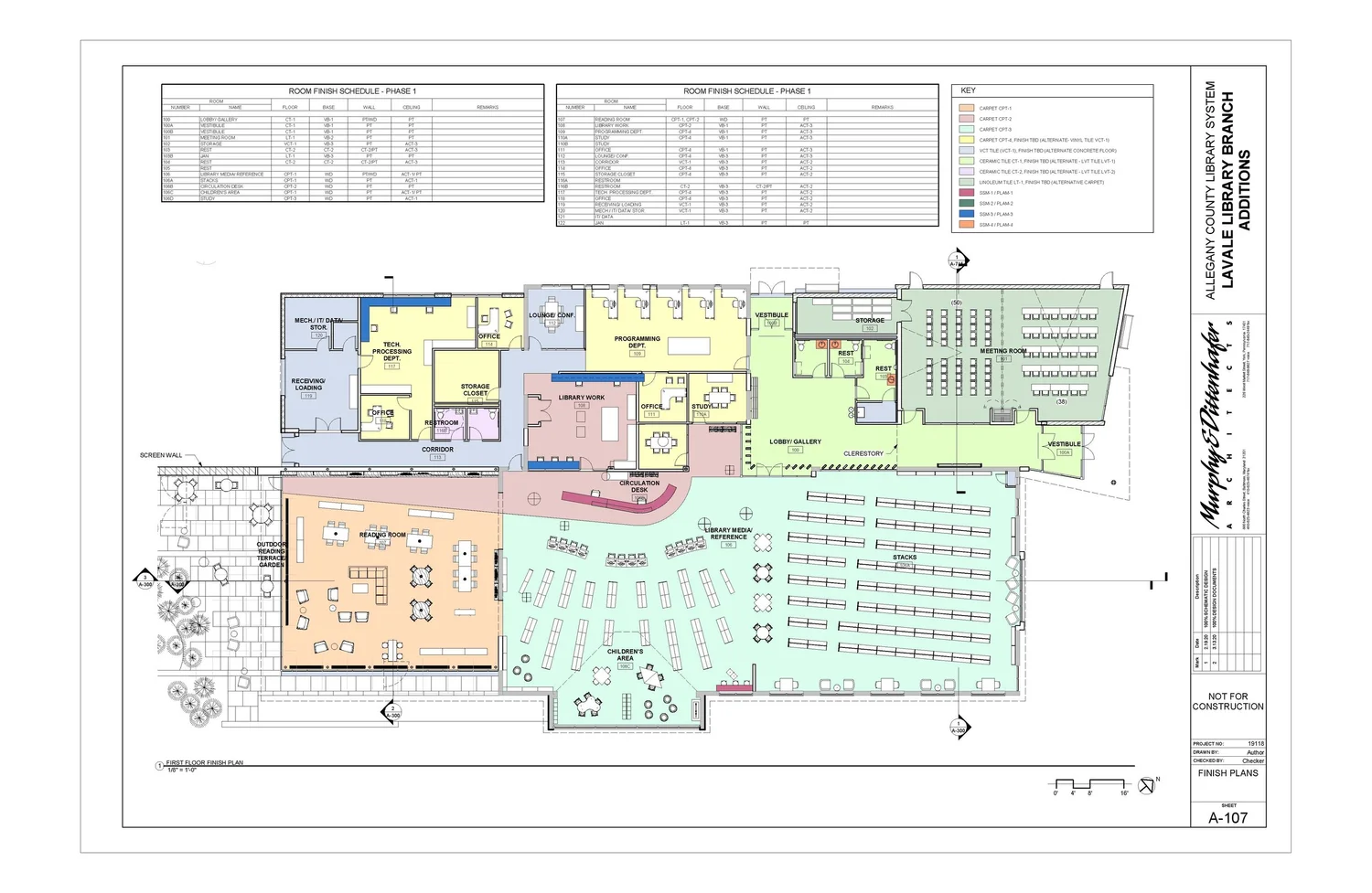 Vision for LaVale Library in Allegany County is a modern, welcoming change