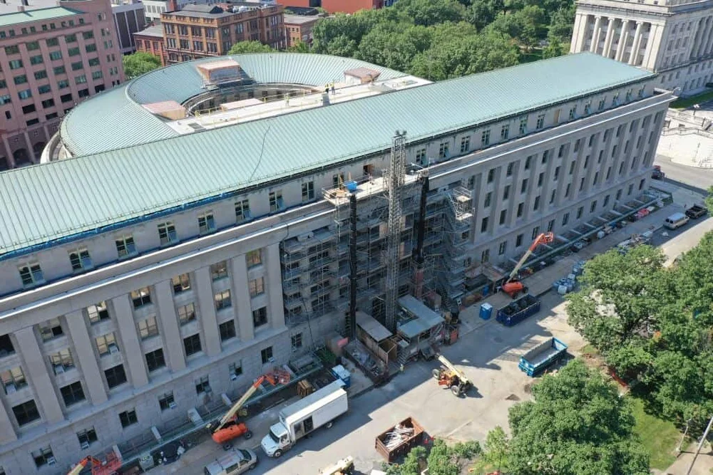 Photos: Forum Building in Harrisburg is well under construction
