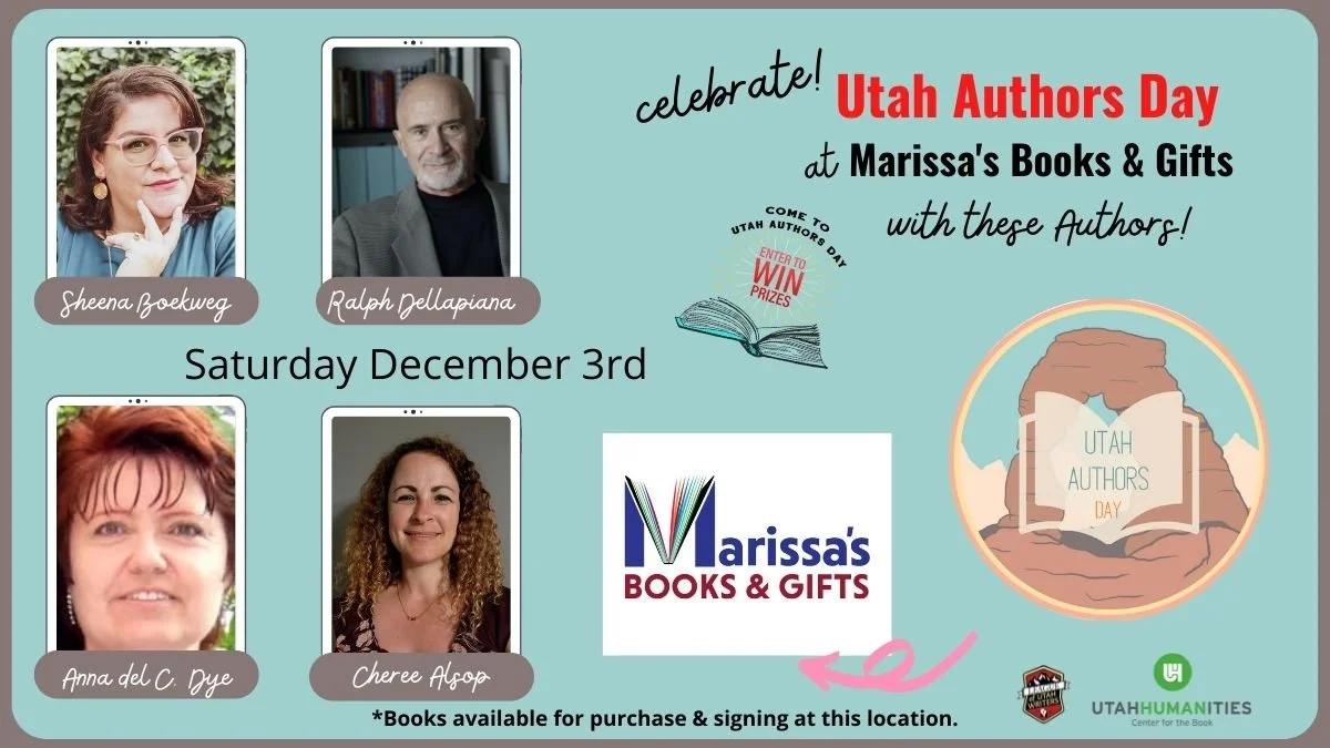 UTAH AUTHORS DAY SATURDAY, DECEMBER 3RD, 2022 – WE’RE BACK BIGGER THAN ...
