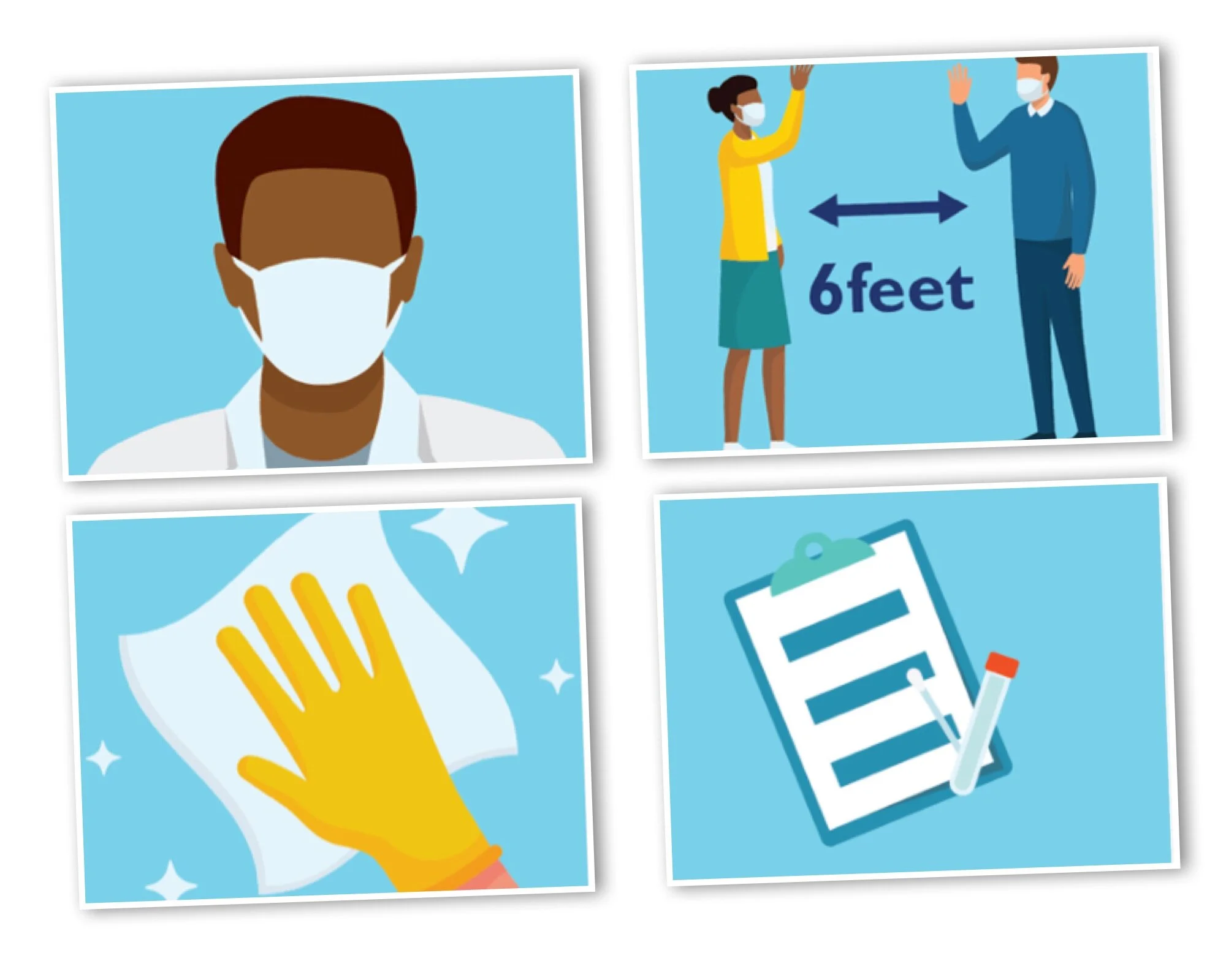 What safety precautions are you taking to keep me safe for my ...