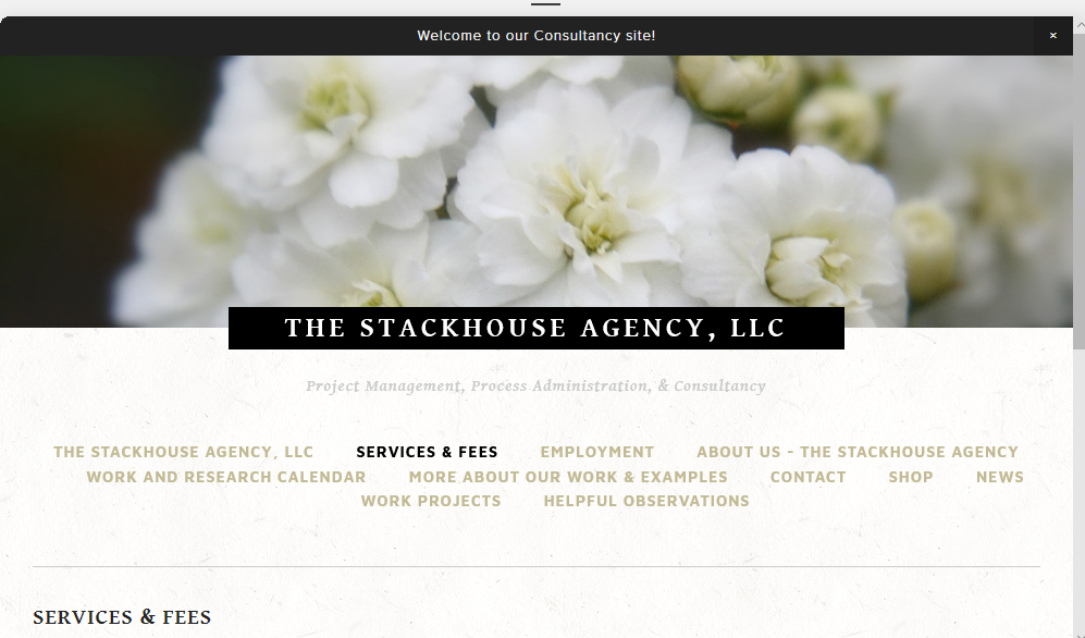 News — Brent Stackhouse The Stackhouse Agency (LLC 2014-2022)