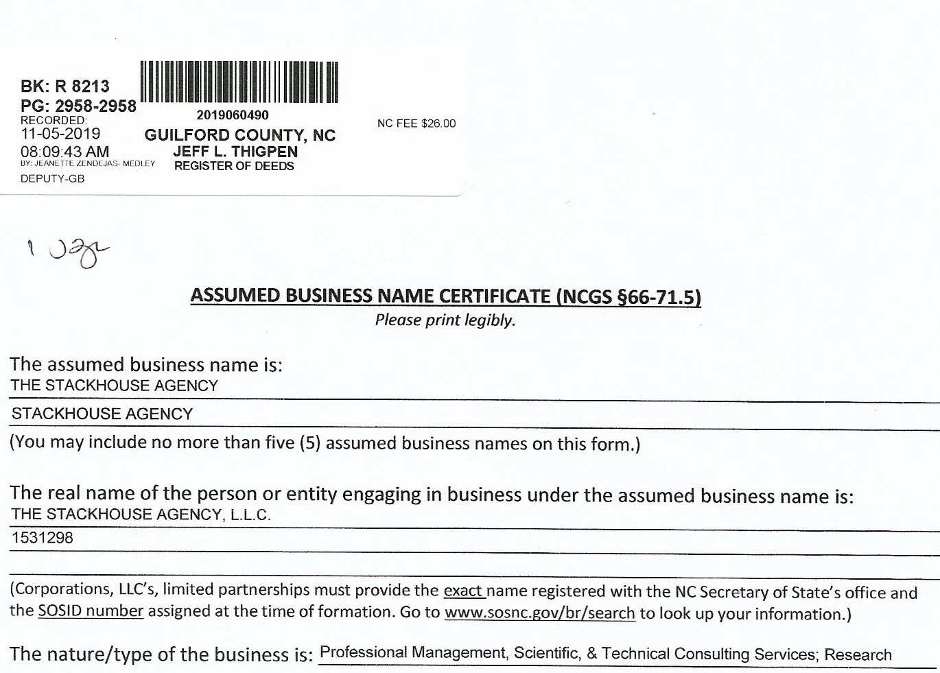 Locations — Guilford County, Practices & Fees — Brent Stackhouse The ...