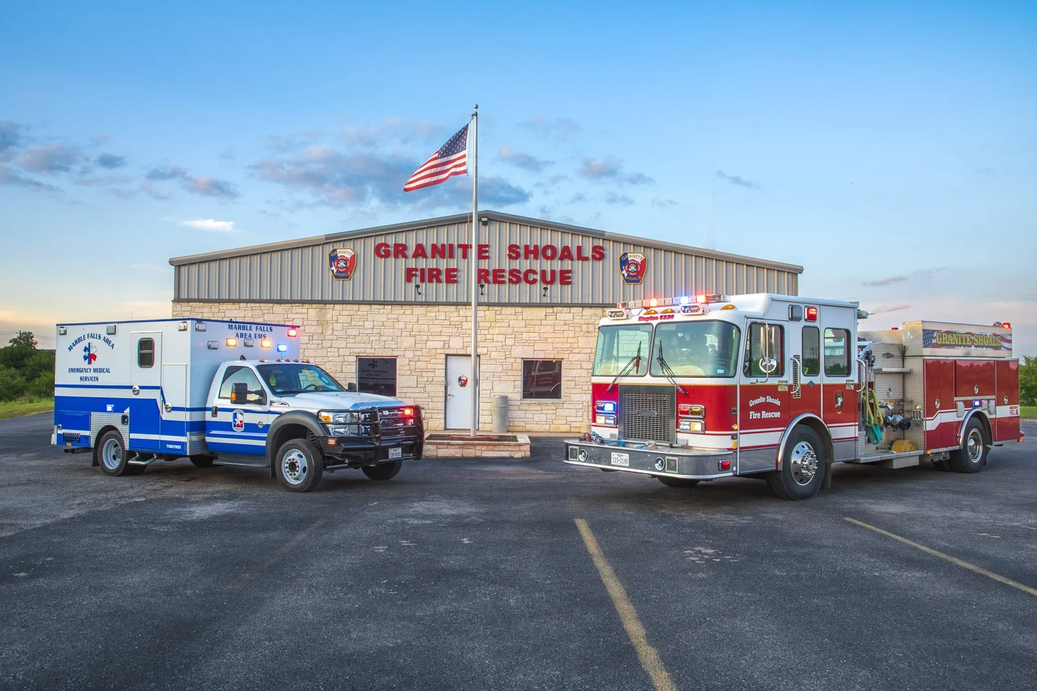 Marble Falls Area EMS-Stations