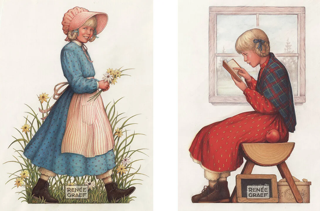 American Girl — Renée Graef Illustration