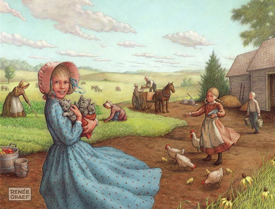 American Girl — Renée Graef Illustration