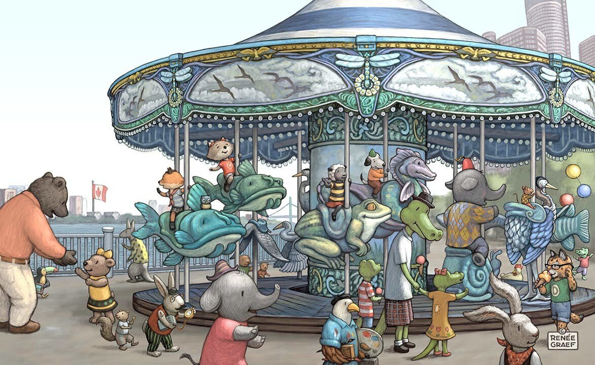 Lulu and Rocky — Renée Graef Illustration