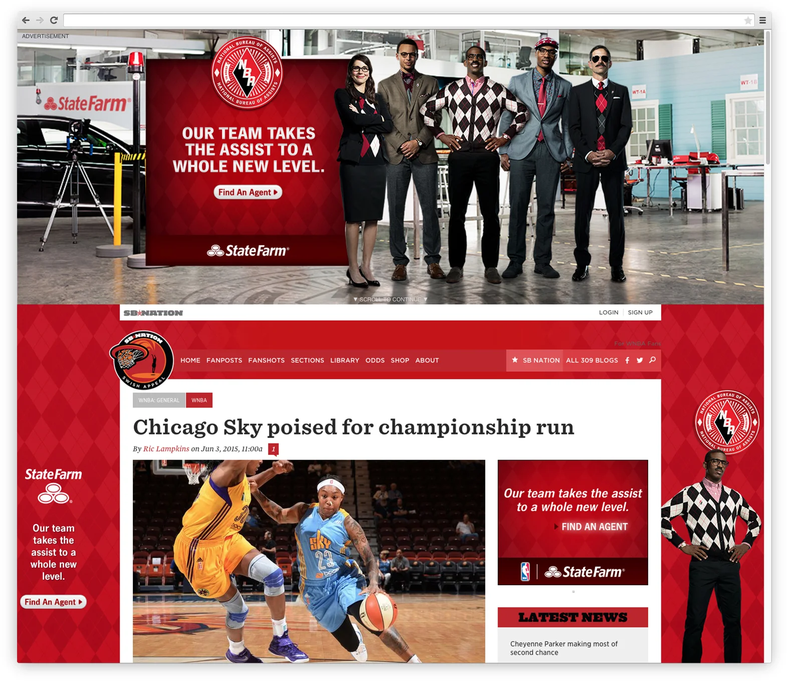 State Farm - NBA — Basic Environment
