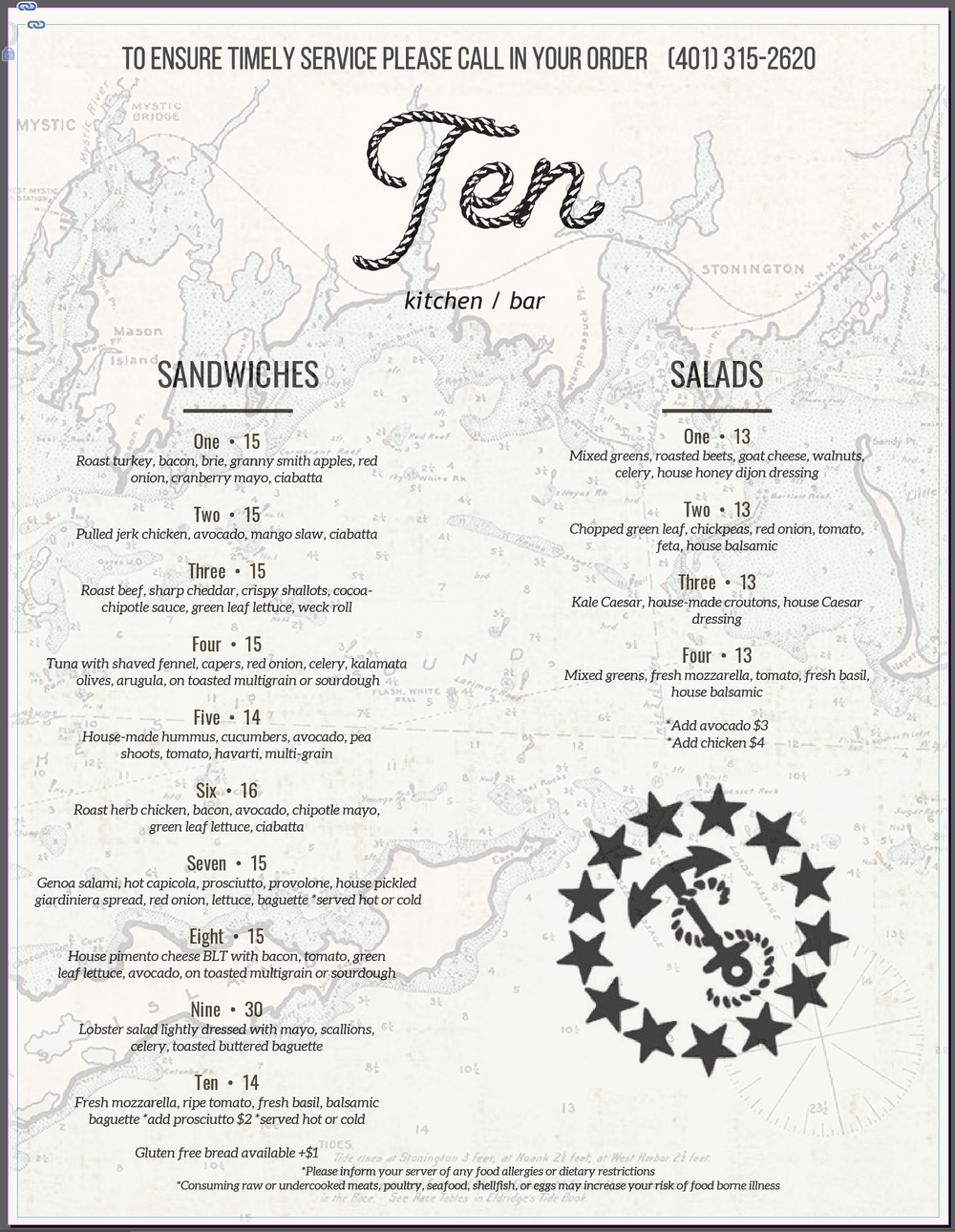 Ten Sandwiches Ten Sandwiches