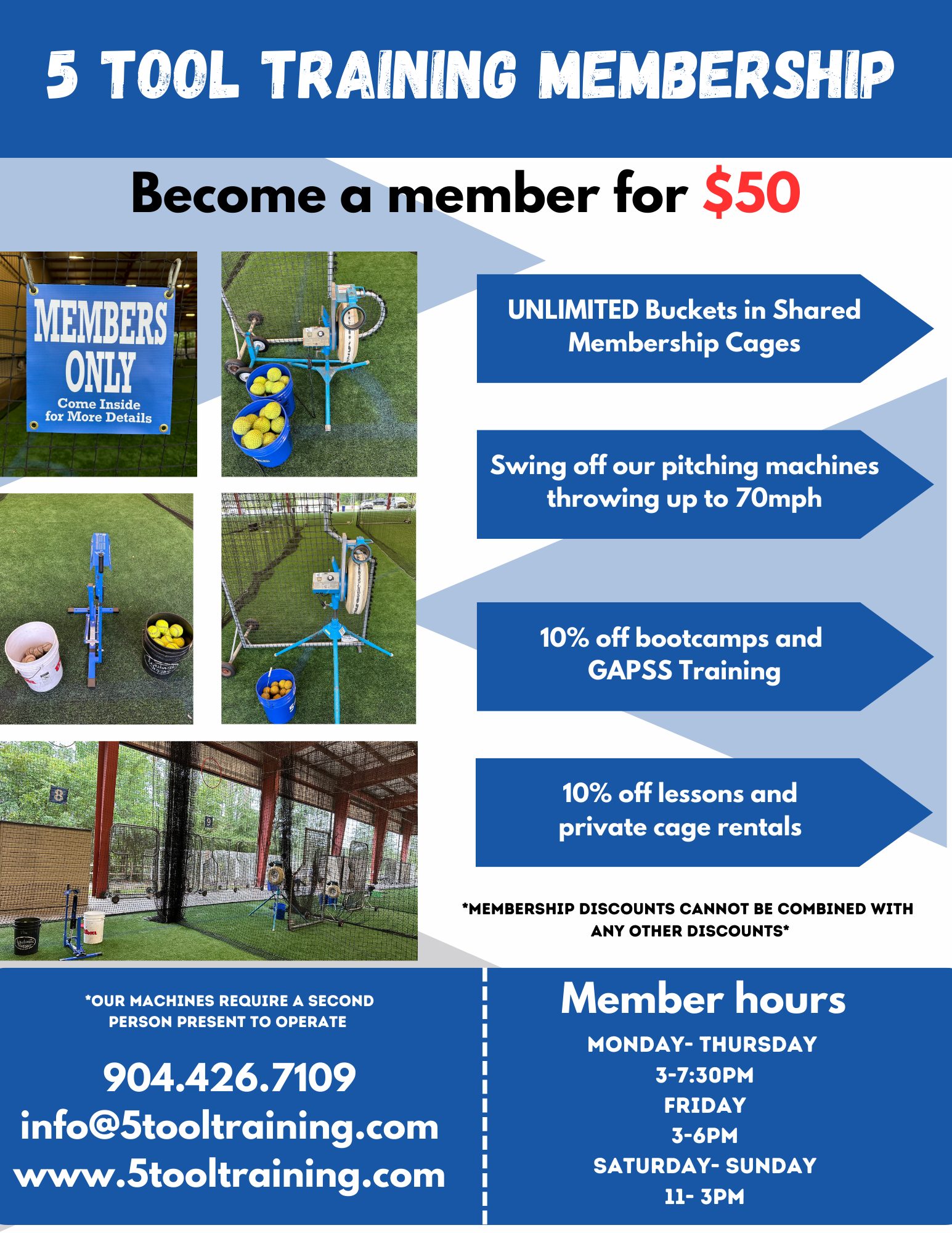 Memberships — Five Tool Training