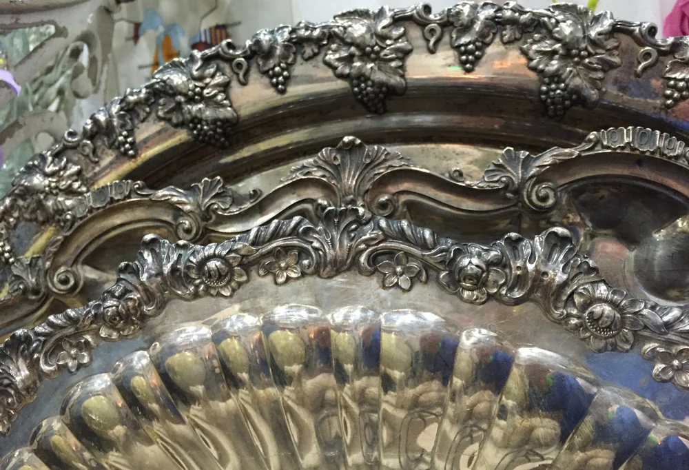 Vintage Silver & Vintage Silverplate, Vintage Silver Bowls and Serving ...