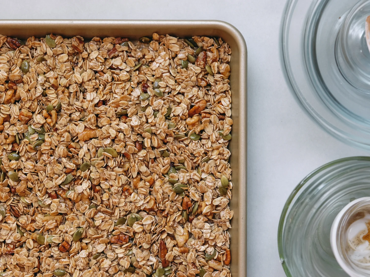Fall Spice Olive Oil Granola — Fix Feast Flair
