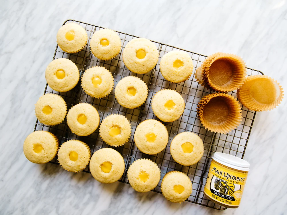 Coconut and Lilikoi (Passion Fruit) Cupcakes — Fix Feast Flair
